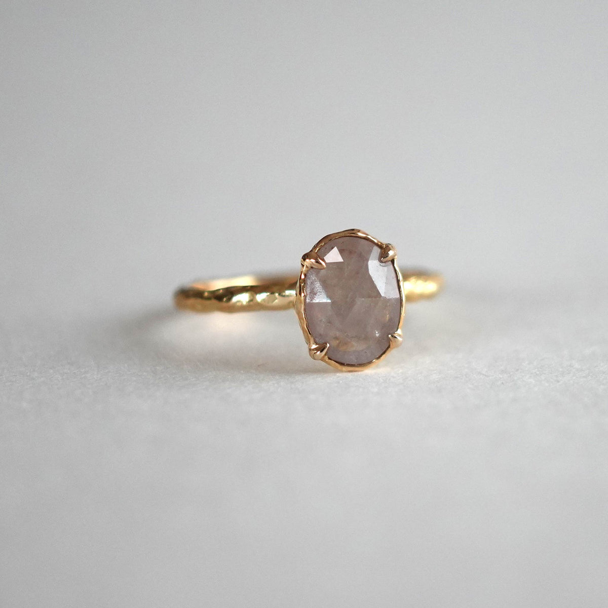 Tierra - Gray sapphire ring #10 – SHINDO HARUKA